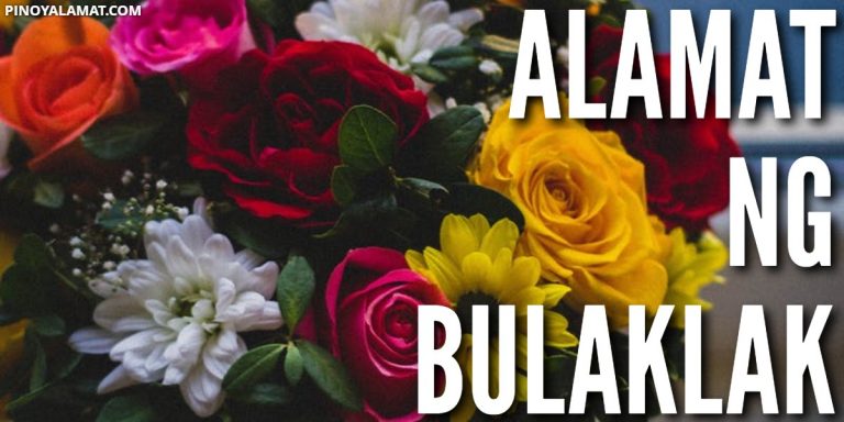 Alamat Ng Bulaklak